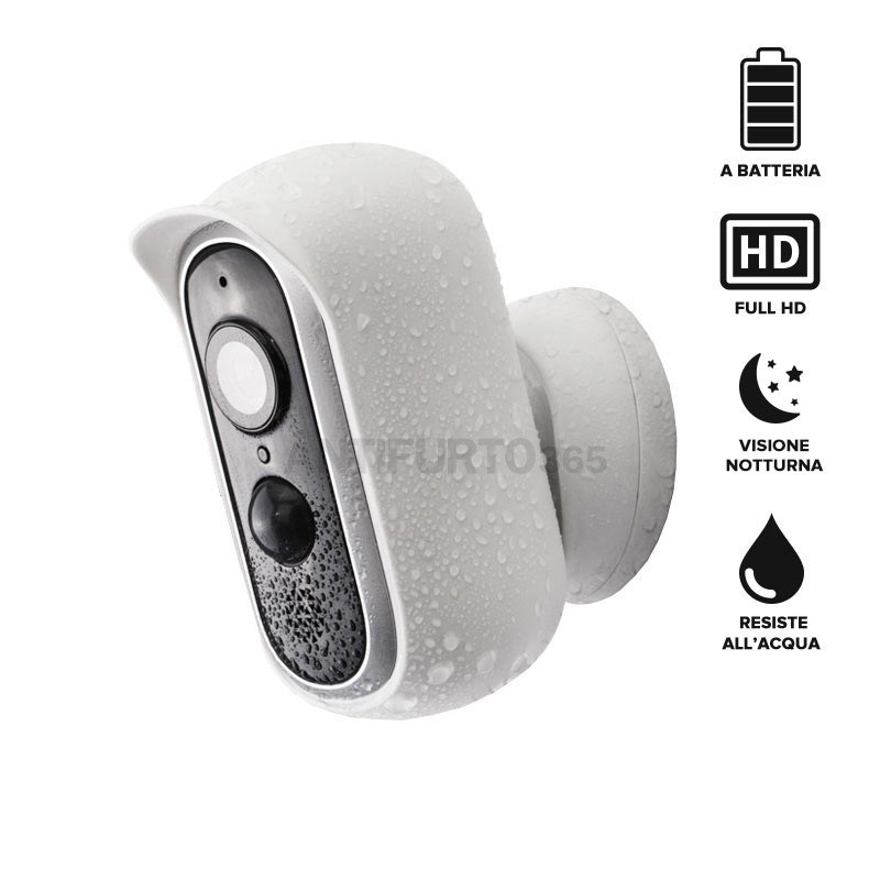 Telecamera IP 100% senza fili JBAT-PRO a batteria, FULL HD, visione ...